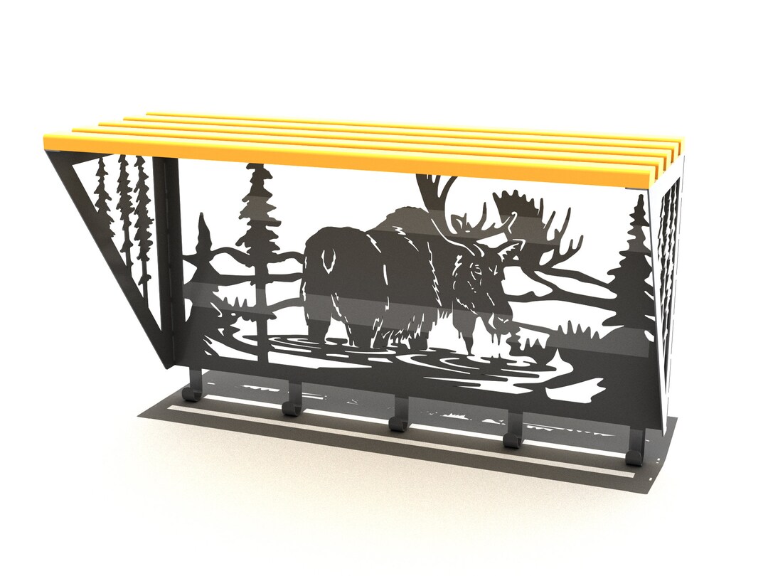 Hanger 5. Slots for Bending, Production Without Welding. 2mm (14g) DXF ...