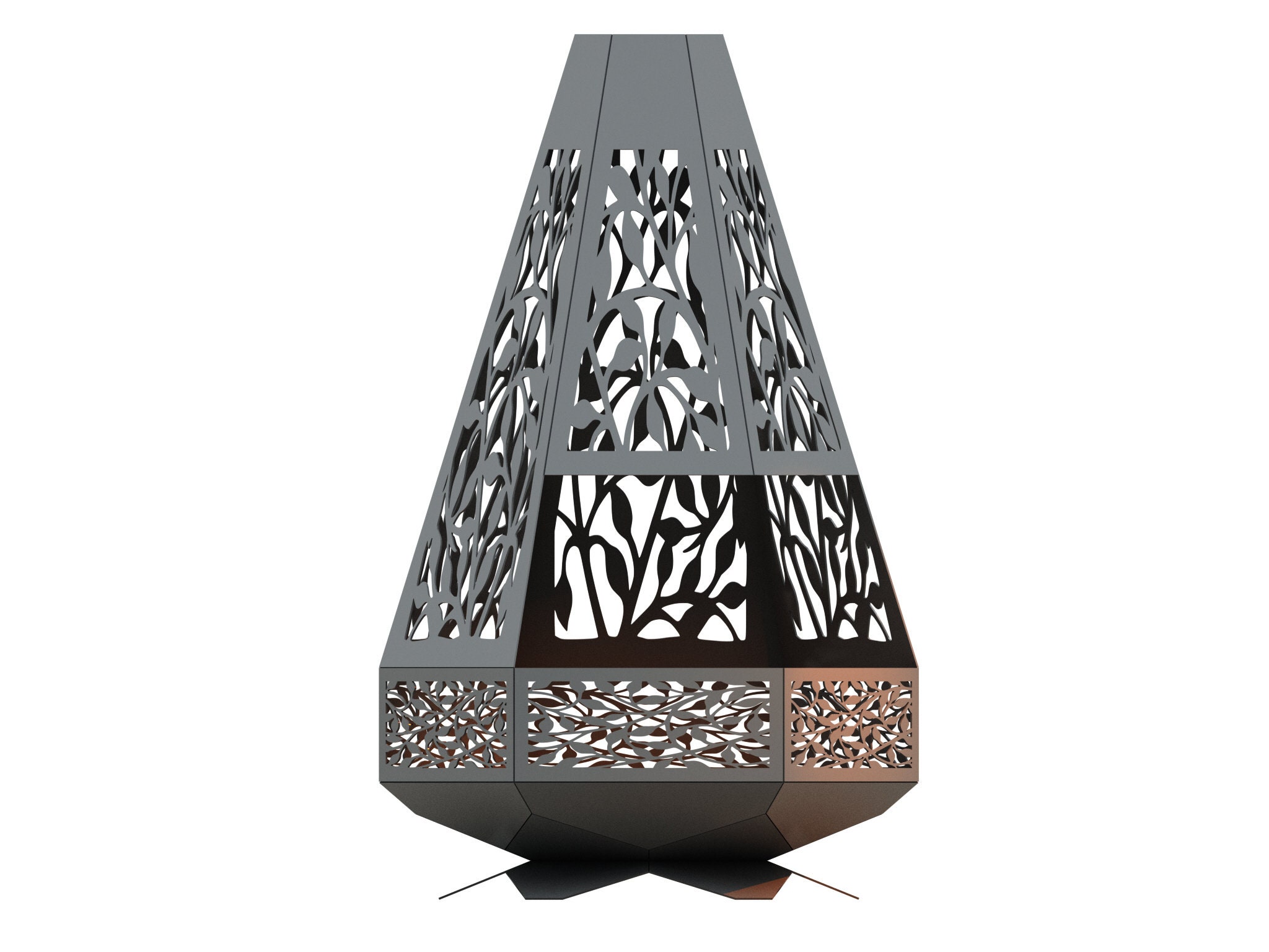 Pyramid Fire Pit DXF. Digital Product. DXF File Plasma Laser - Etsy