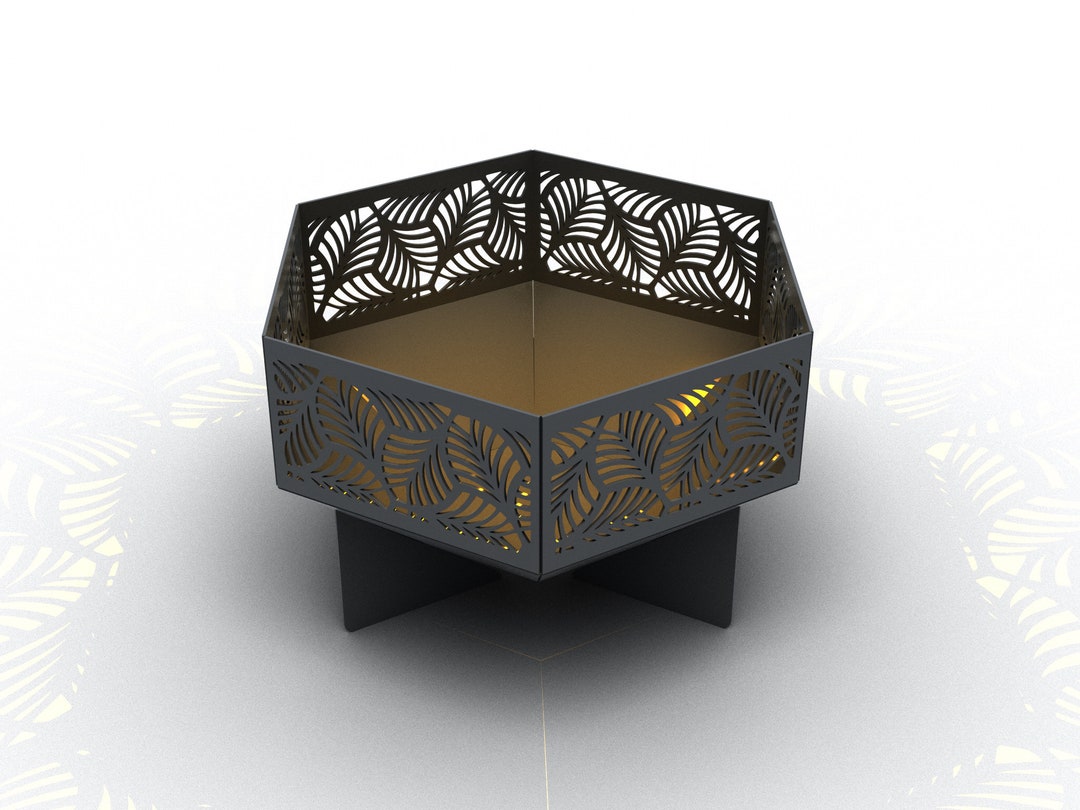 Fire Pit "leaves" , DXF File Plasma, Laser Cutting - Etsy