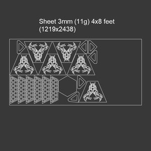 Fire Pit "bull" DXF File Plasma, Laser Cutting. DIY Metalwork. Ready ...