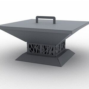 Fire Pit and Grill. DXF File Plasma, Laser Cutting. DIY Metalwork ...