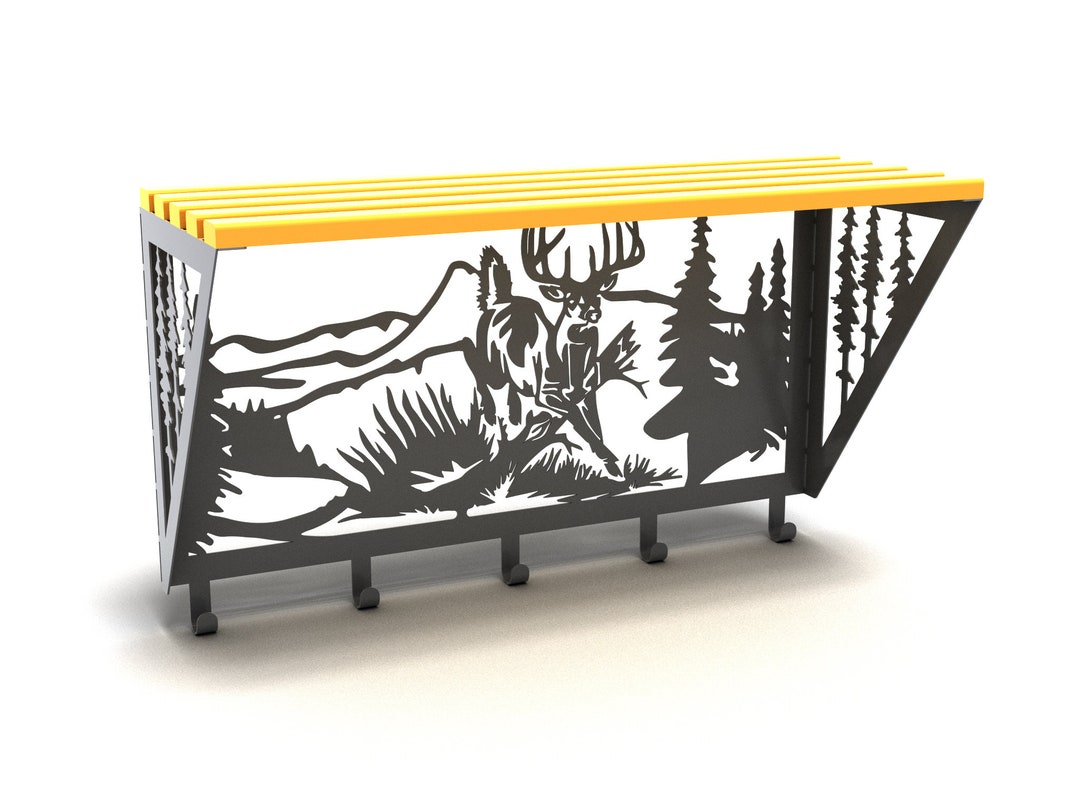 Hanger 8. Slots for Bending, Production Without Welding. 2mm (14g) DXF ...