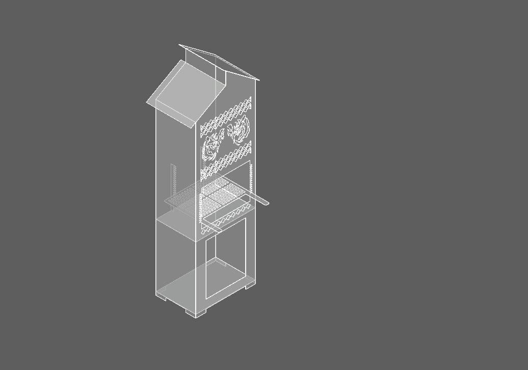 Fire Pit Outdoor Fireplace DXF File Plasma, Laser Cutting. DIY ...