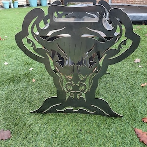 Bull Fire Pit, DXF File Plasma, Laser Cutting. DIY Metalwork. Ready ...