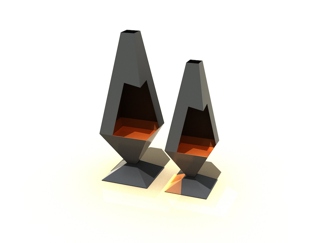 Pyramid 6 Fire Pit DXF. Digital Product. DXF File Plasma, Laser Cutting ...