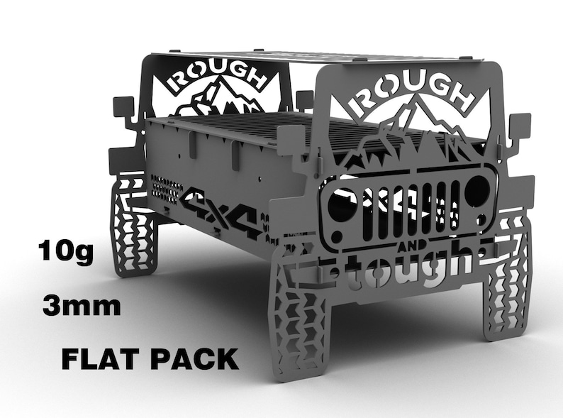 Flat Pack Fire Pit. DXF File Plasma Laser Cutting. DIY - Etsy
