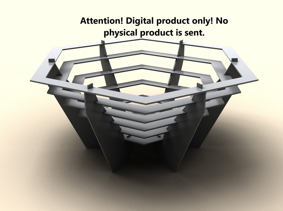 Collapsible Fire Pit, DXF File Plasma, Laser Cutting. DIY Metalwork ...