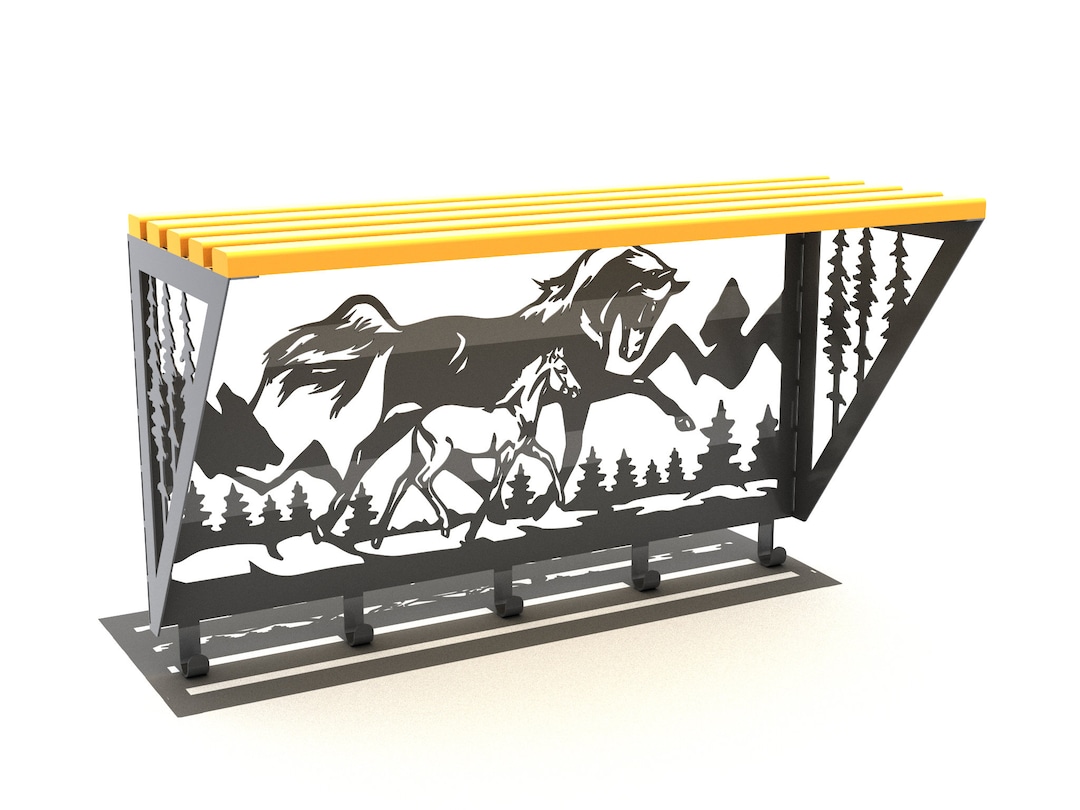 Hanger 6. Slots for Bending, Production Without Welding. 2mm (14g) DXF ...