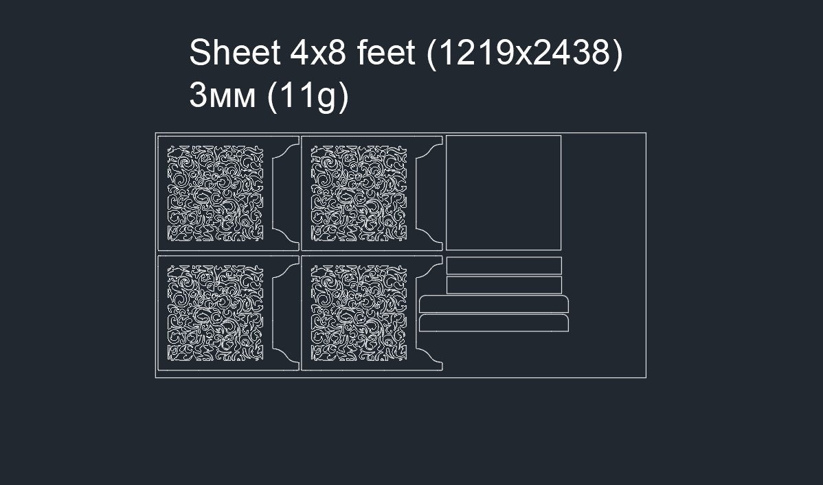 Fire Pit classic DXF File Plasma Laser Cutting - Etsy