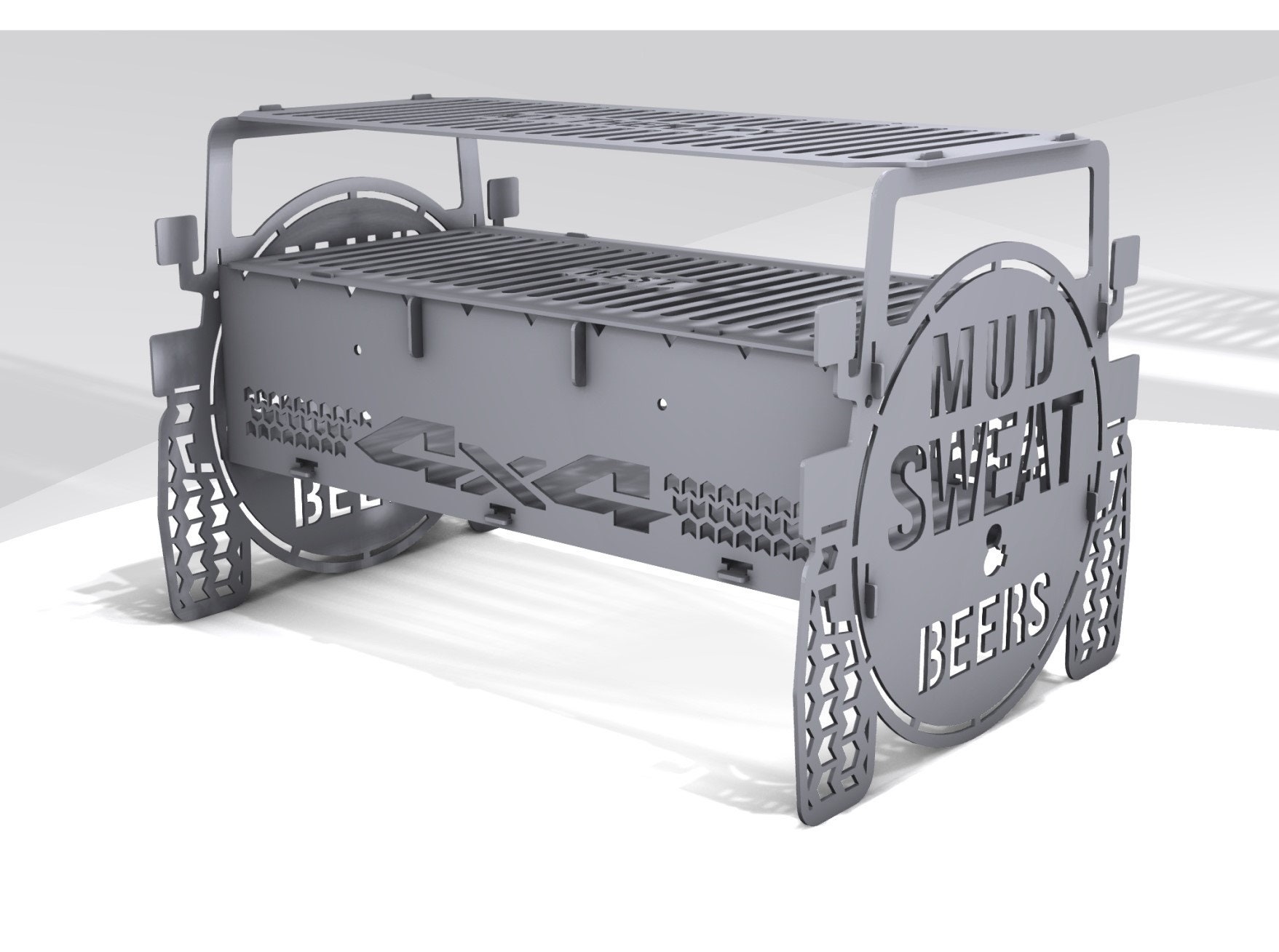 Grill Fire Pit. DXF File Plasma Laser Cutting. DIY Metalwork. - Etsy