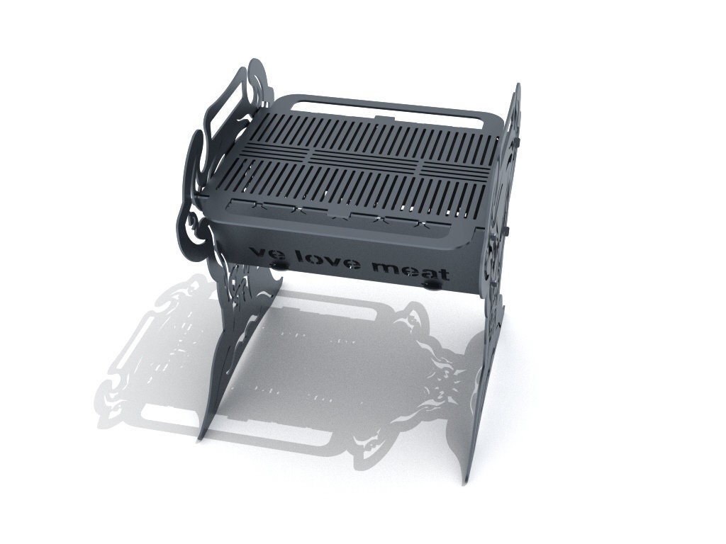 Bull Fire Pit DXF File Plasma Laser Cutting. DIY Metalwork. - Etsy