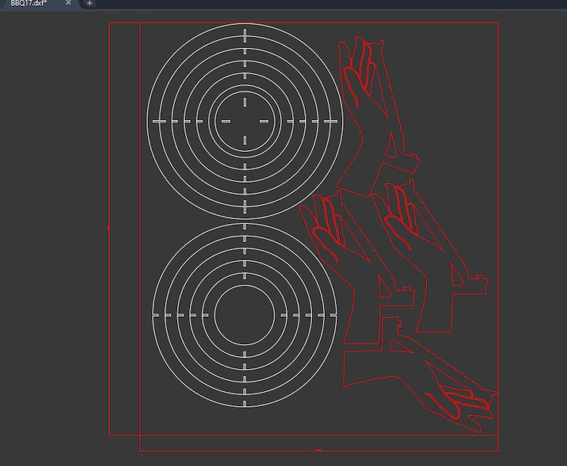 Garden Fire Pit, DXF File Plasma, Laser Cutting. DIY Metalwork. Ready ...