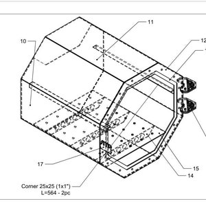 Smoker 2. DIY Plan. A Set of DXF Files + Drawings for Assembly. DXF ...