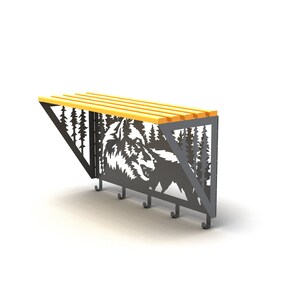 Hanger. Slots for Bending, Production Without Welding. DXF File Plasma ...