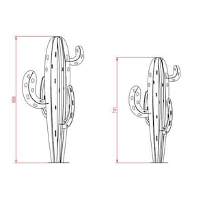 Garden Decor "cactus". Cutting File DXF Plasma, Laser. - Etsy