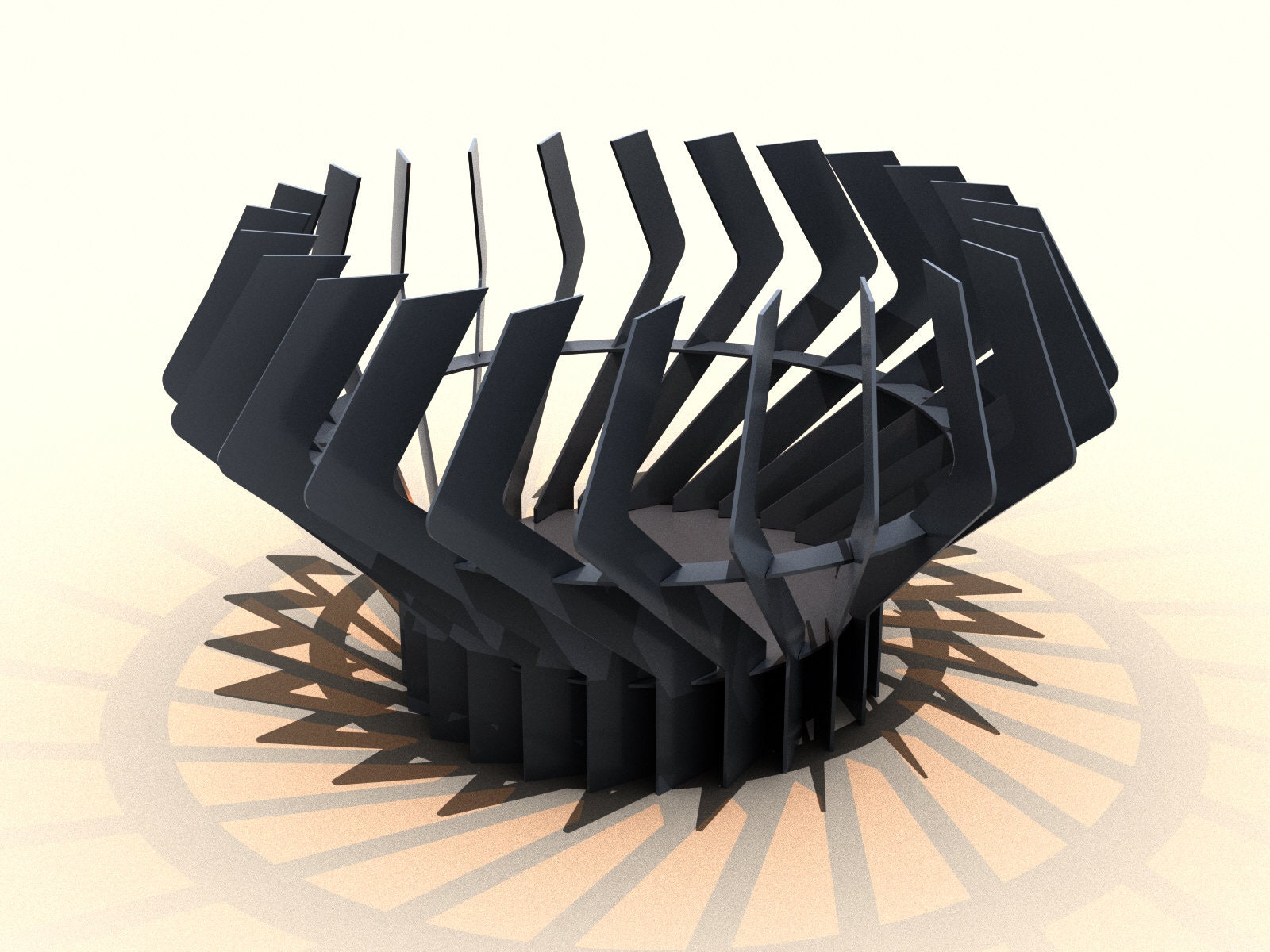 Fire Pit DXF File Digital Product. DXF File Plasma Laser - Etsy