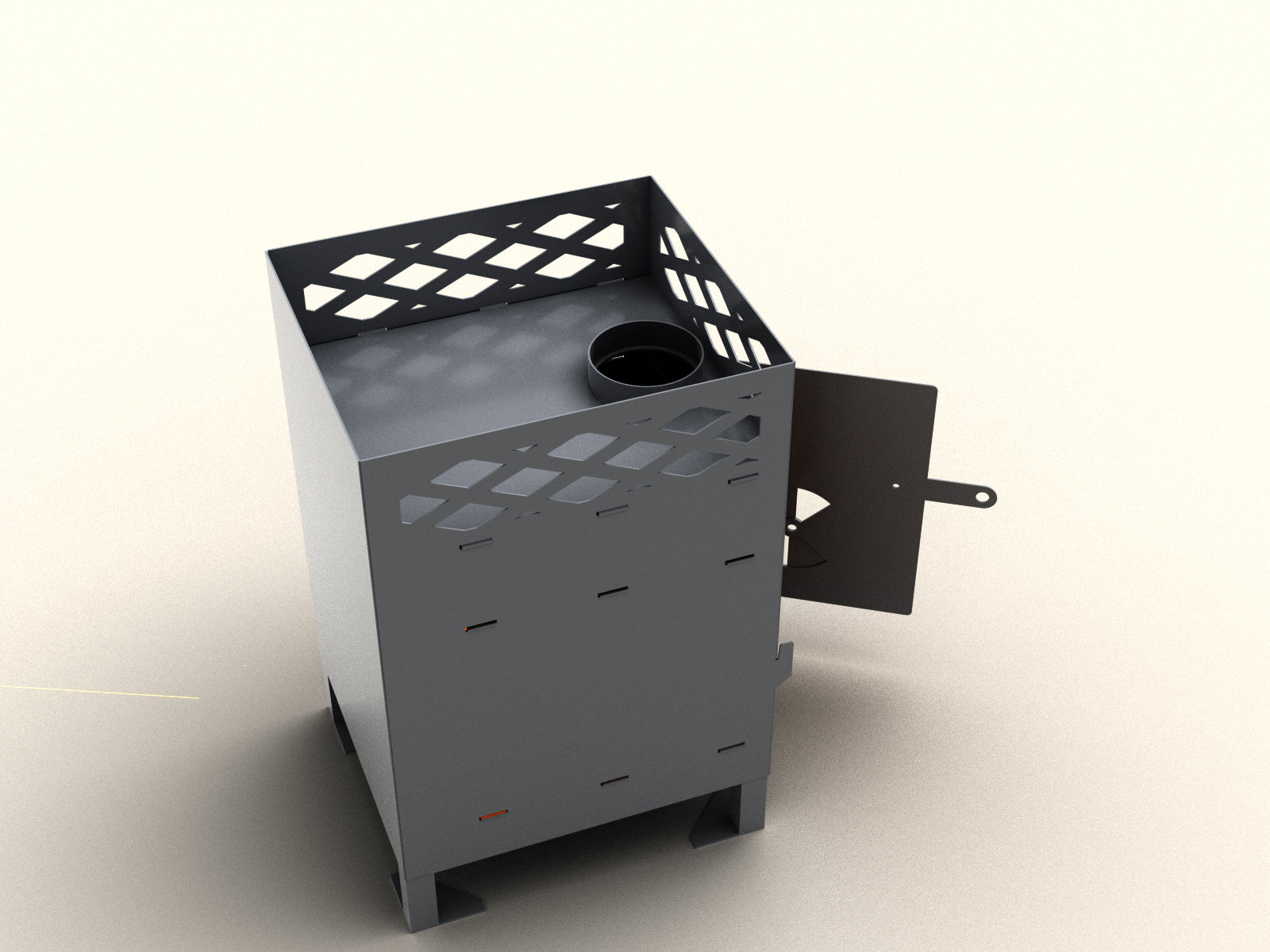 Wood Stove. the DXF File is Ready for Cutting. A Digital - Etsy