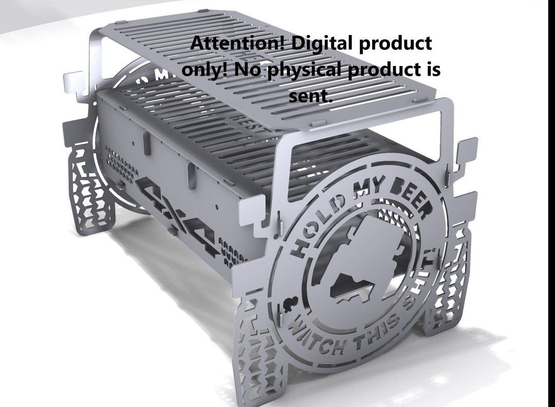 Fire Pit Collapsible. DXF File Plasma, Laser Cutting. DIY Metalwork ...