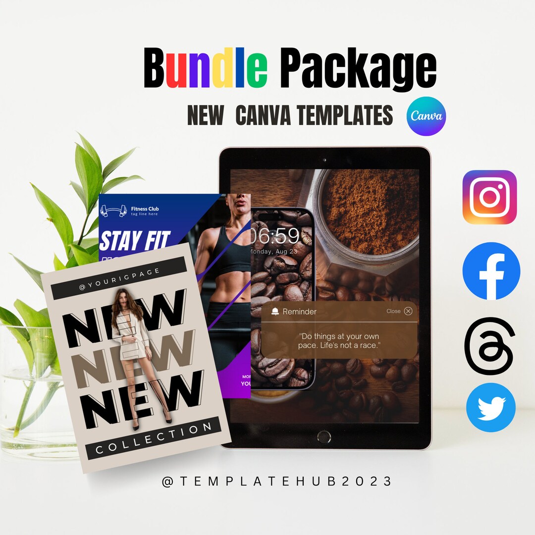 Unleash Your Creativity With the Ultimate Instagram Template Bundle ...