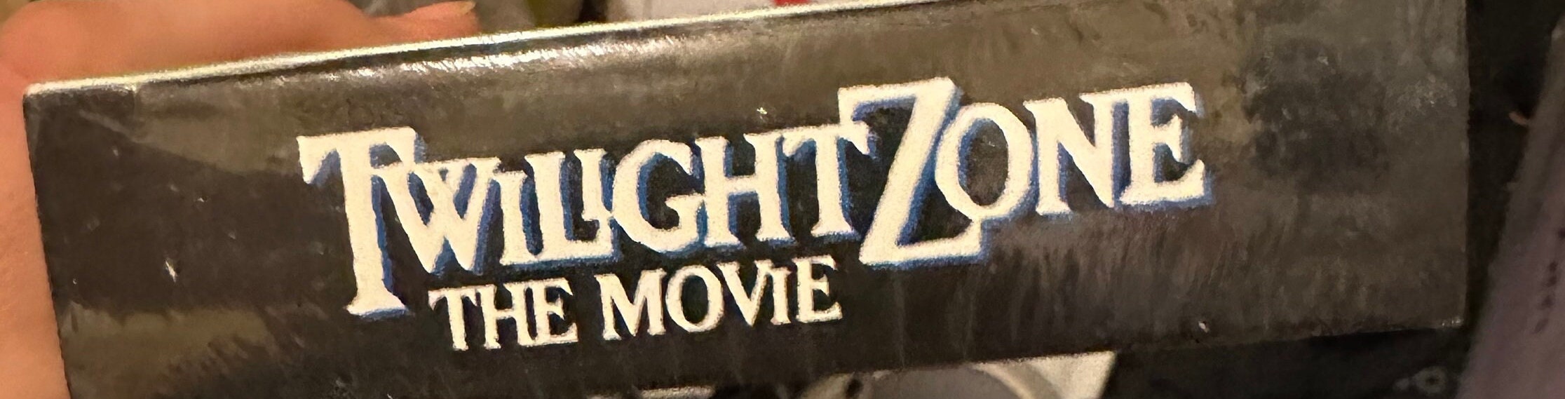 Twilight Zone the Movie VHS factory Sealed - Etsy