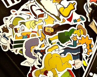 Simpsons Sticker Packs - Etsy