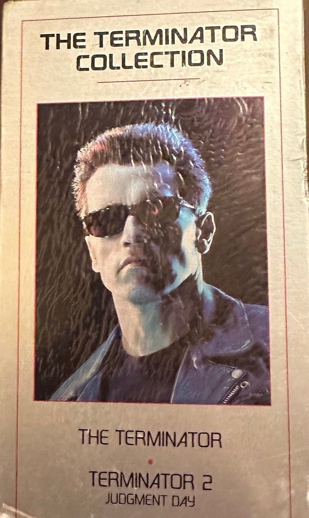 Terminator Collection Featuring 1 & 2 Box Set Silver Edition VHS ...