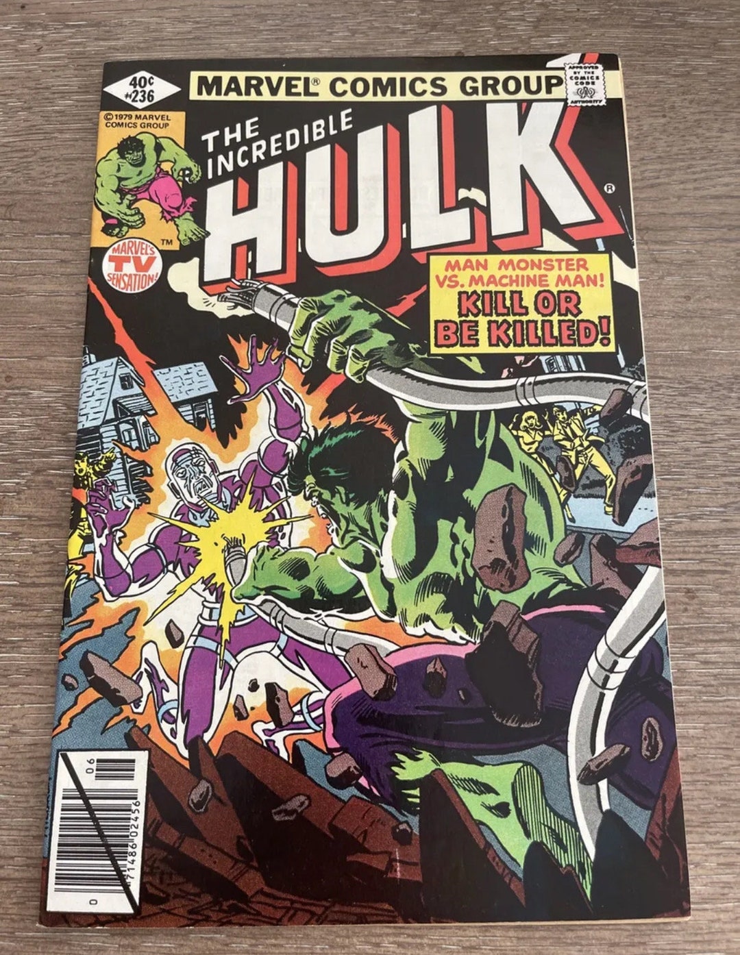 Incredible Hulk 236 1979 Roger Stern Al Milgrom Marvel Comic - Etsy