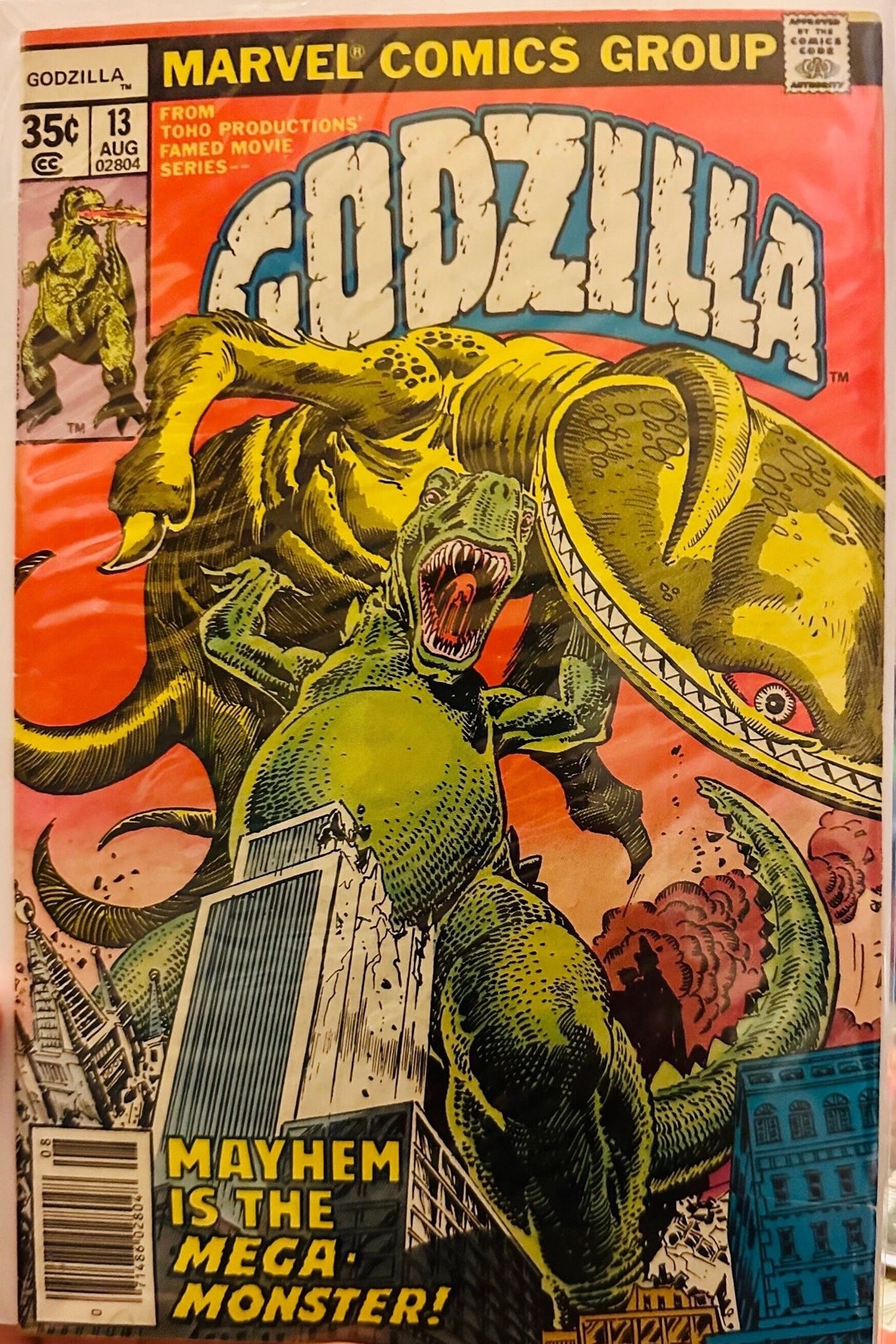 Godzilla 13 - Etsy