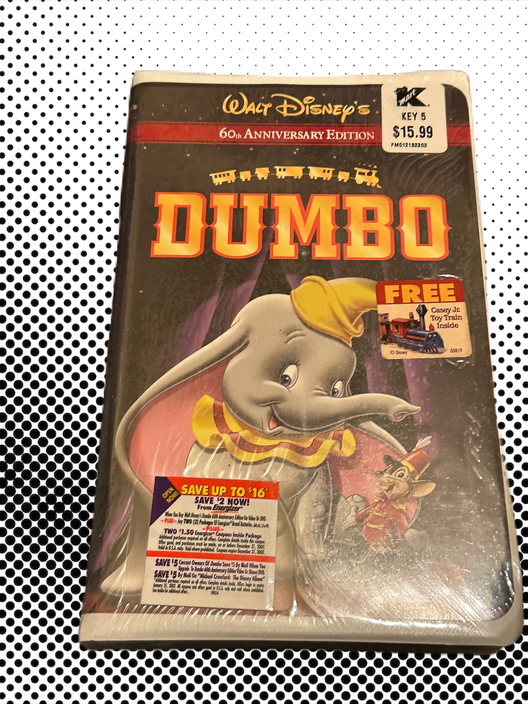 Walt Disney Presents Dumbo VHS factory Sealed - Etsy
