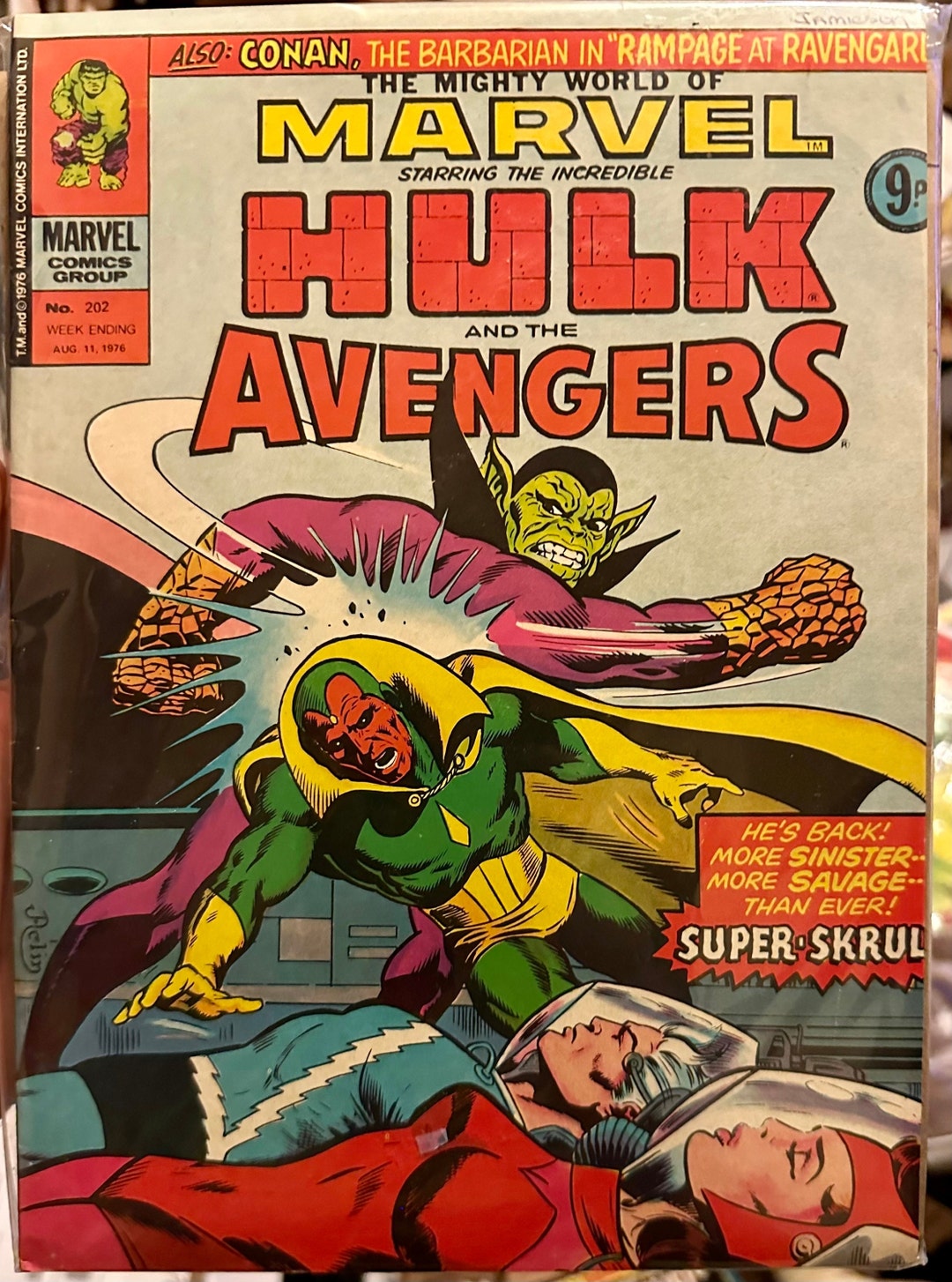 Hulk and the Avengers 202 - Etsy