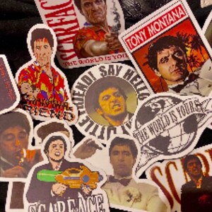 Scarface Sticker Set - Etsy