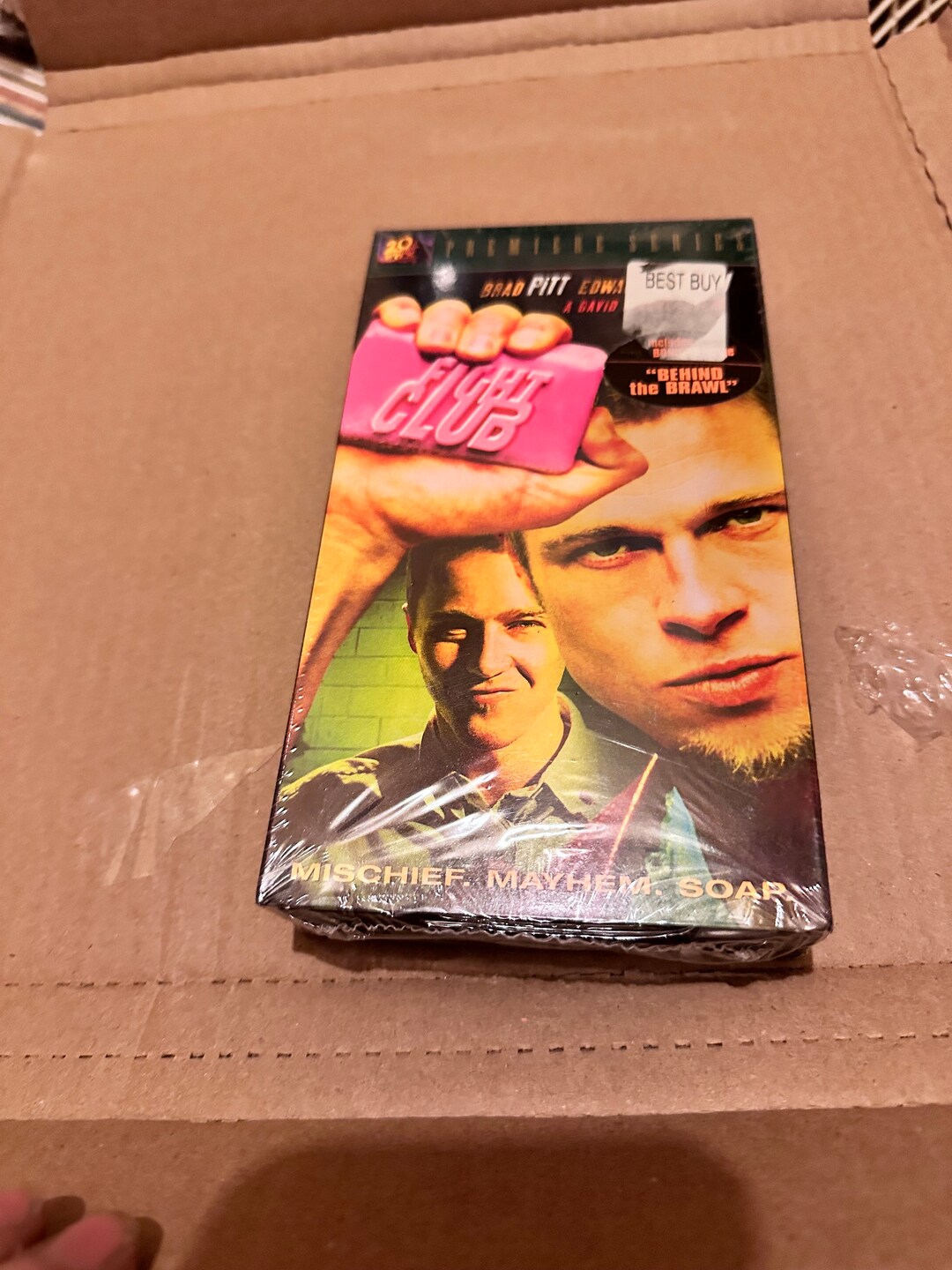Fight Club VHS Factory Sealed W/ Watermarks - Etsy