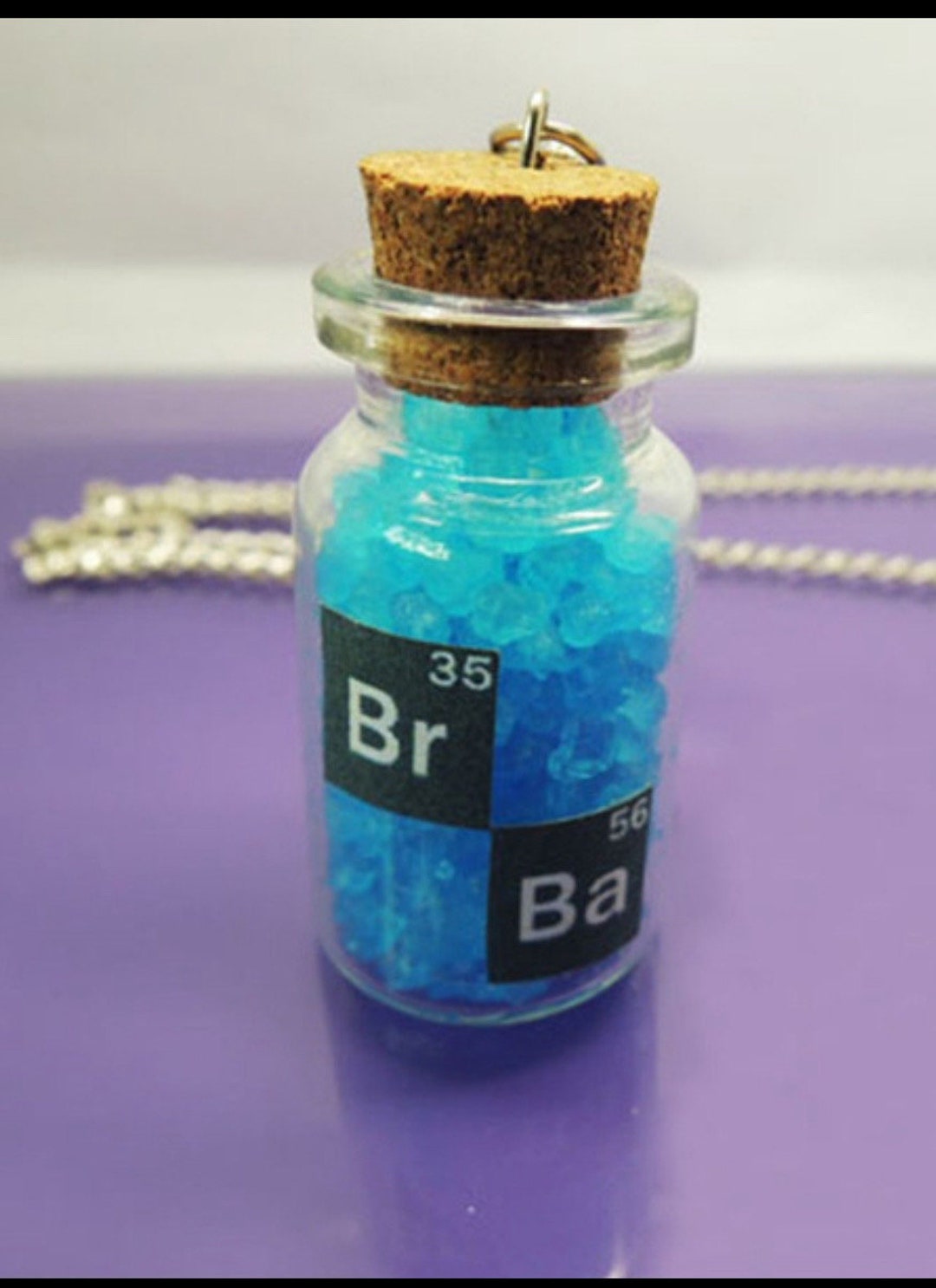 Breaking Bad Blue Meth Collectible Memorabilia Tribute Jar Necklace - Etsy