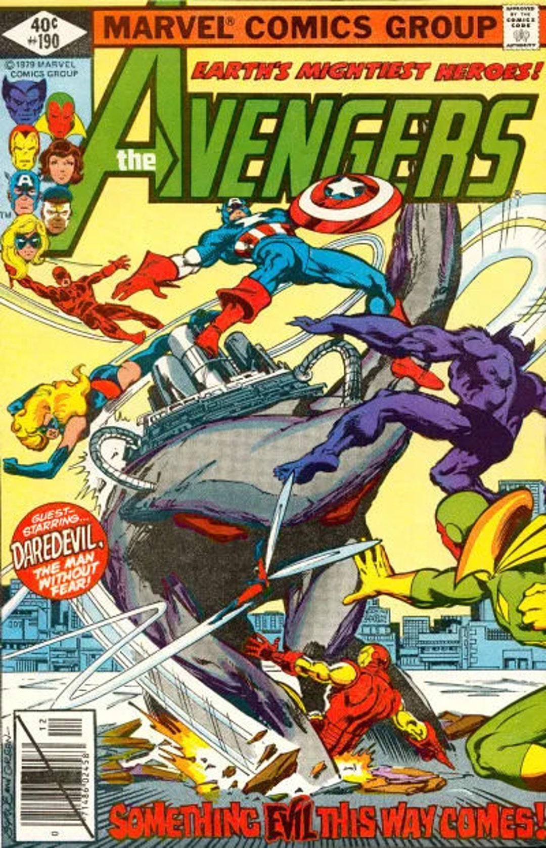 The Avengers 190 - Etsy