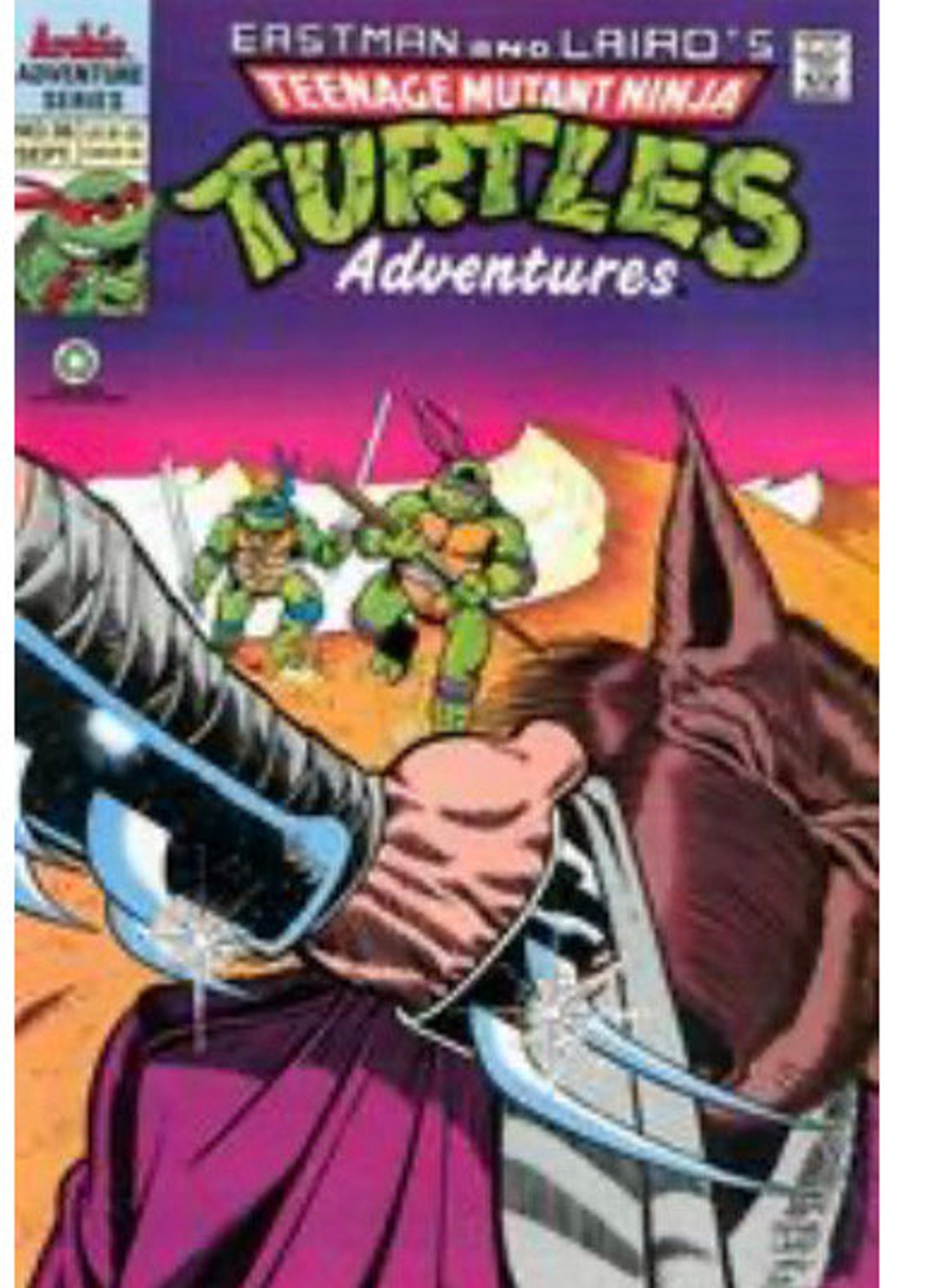 Teenage Mutant Ninja Turtles Adventures 36 1992 Archie - Etsy
