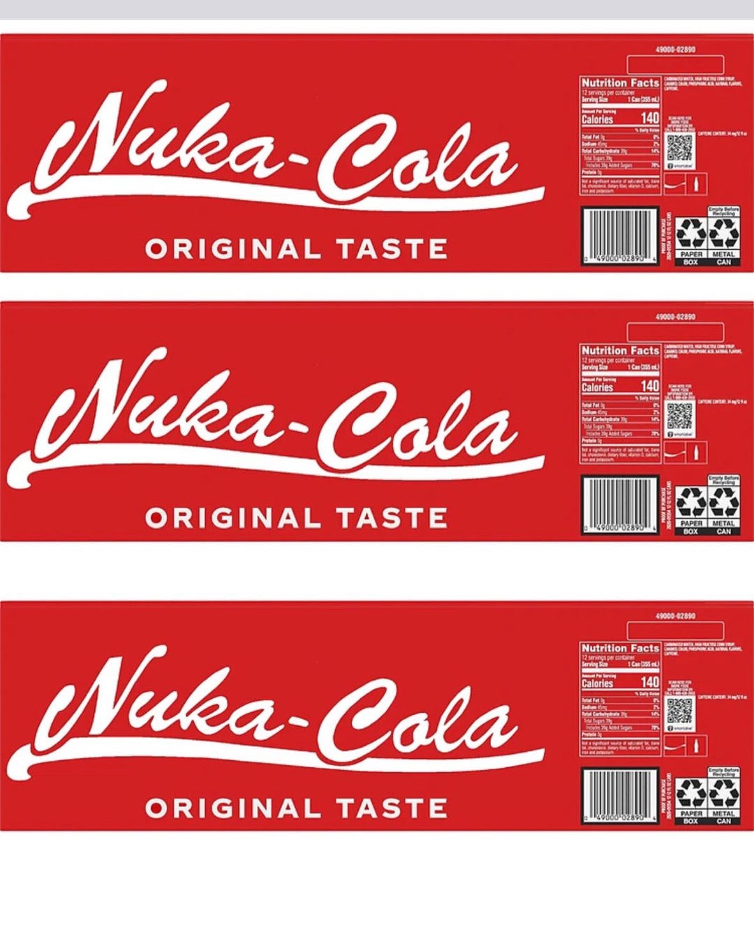 20 Oz Nuka Cola Bottle Stickers - Etsy