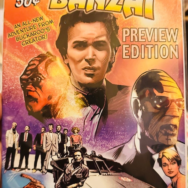 Buckaroo Banzai Comic - Etsy