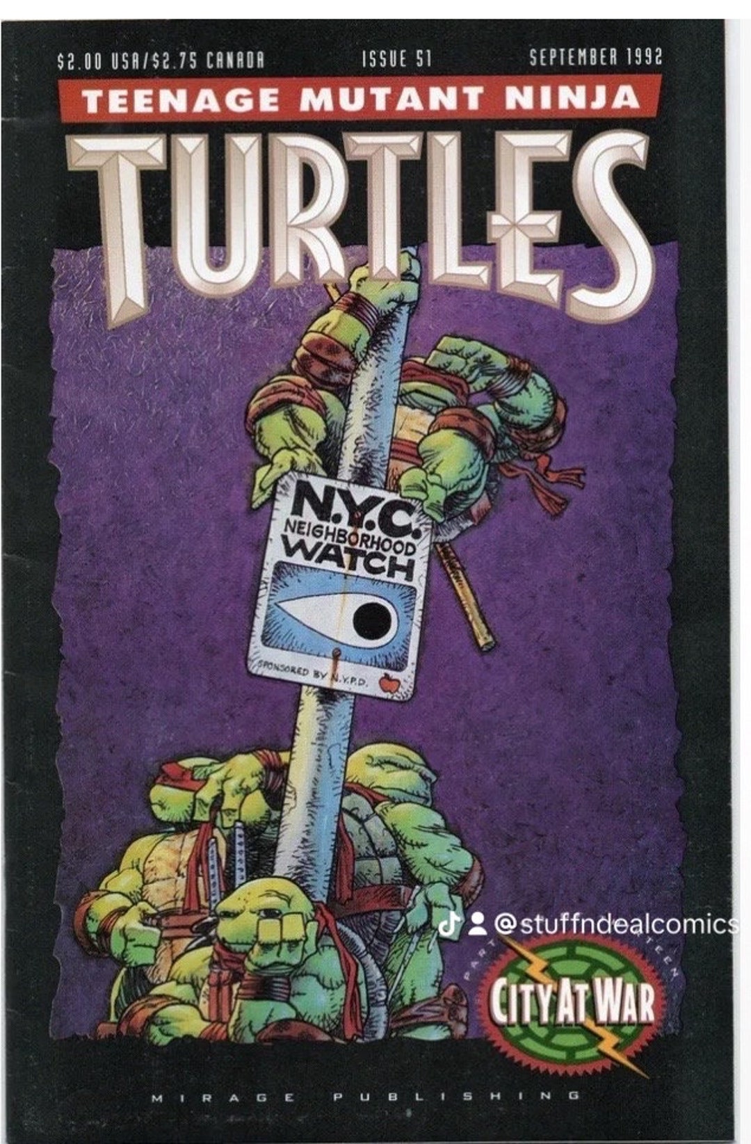 TMNT Vintage Comic Book Lot 10 Issues - Etsy