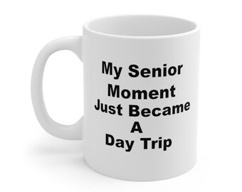 Funny Senior Mug | Etsy
