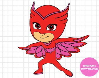 Owlette Png Svg - Etsy