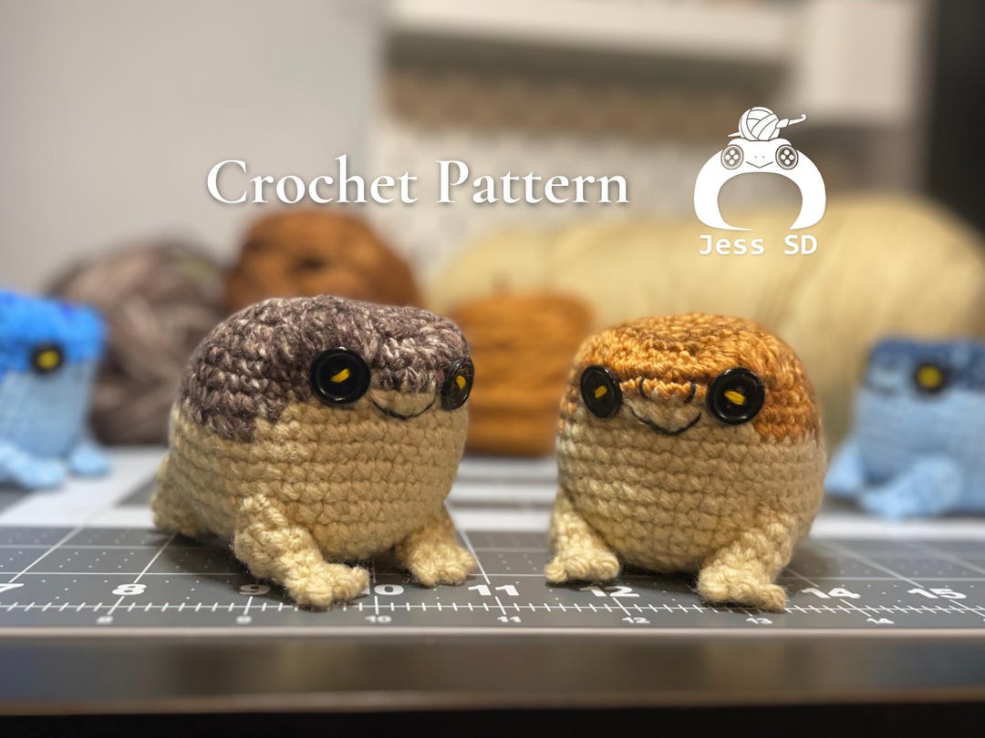 Desert Rain Frog Digital Crochet Pattern - Etsy
