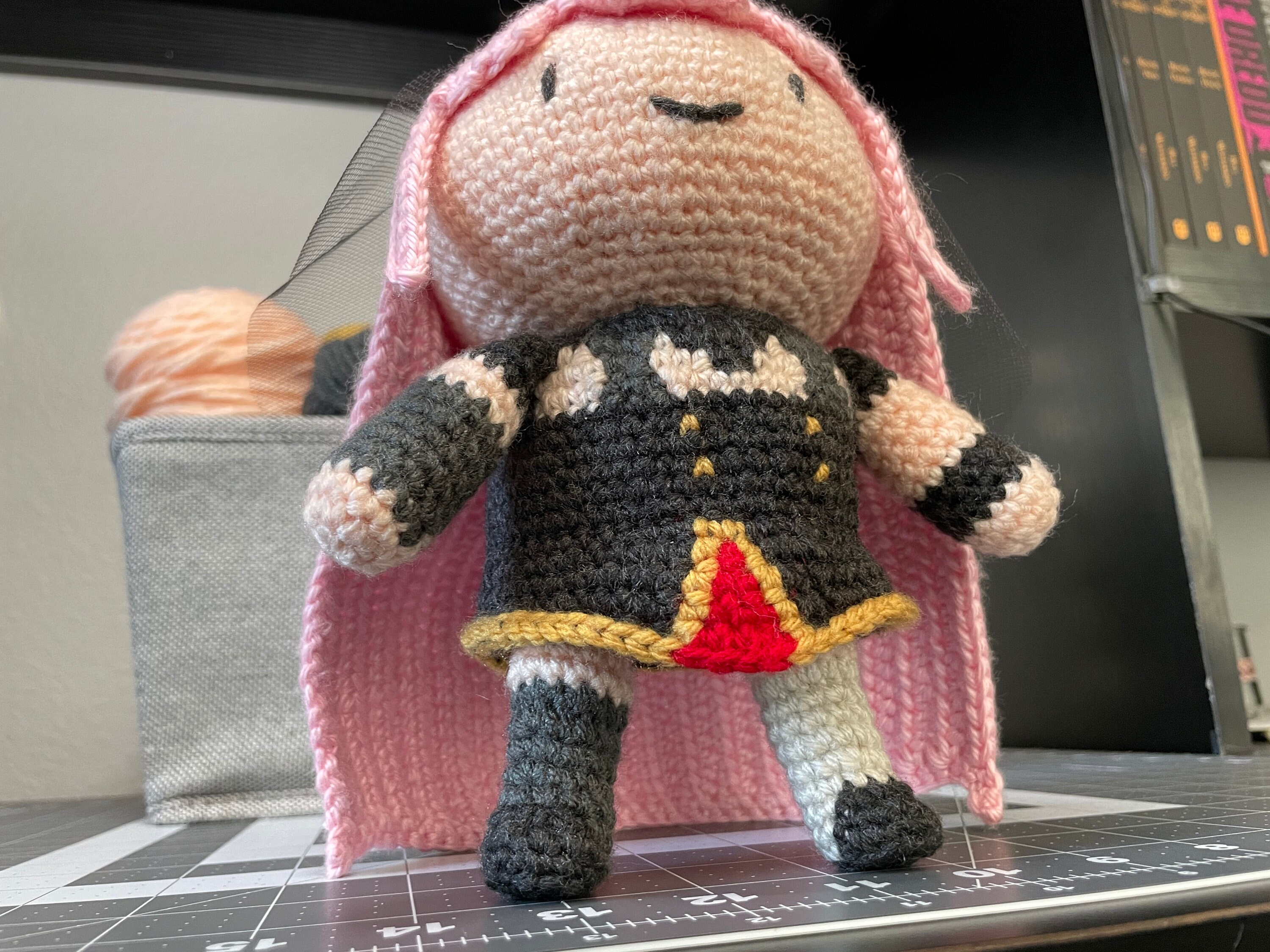 Mori Calliope Amigurumi Crochet Pattern | Hololive SMOL Cali (PDF) - Etsy