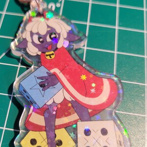 Cult of the Lamb Knucklebone Dice Keychain - Etsy