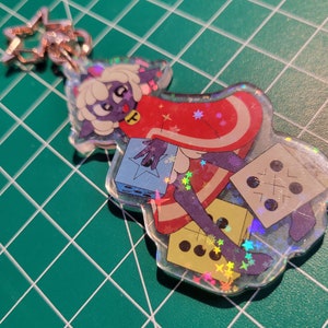 Cult of the Lamb Knucklebone Dice Keychain - Etsy