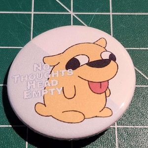 ENA, Dream BBQ Ena, Hourglass Dog Joel G 1.5 Inch BUTTONS - Etsy