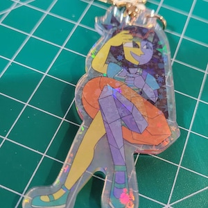 ENA and Hourglass Dog Summer Time Joel G Keychain - Etsy