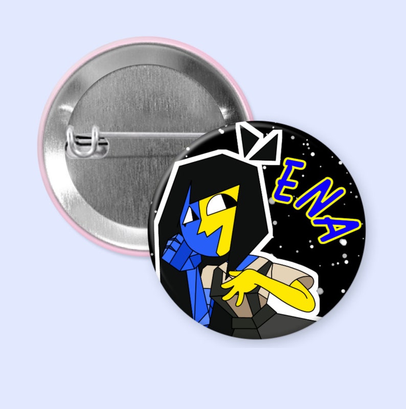 ENA Dream BBQ Ena Hourglass Dog Joel G 1.5 Inch BUTTONS - Etsy