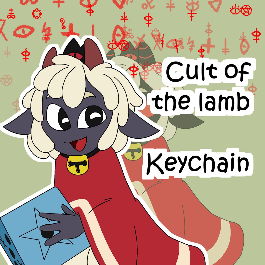 Cult of the Lamb Knucklebone Dice Keychain - Etsy