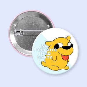 ENA, Dream BBQ Ena, Hourglass Dog Joel G 1.5 Inch BUTTONS - Etsy