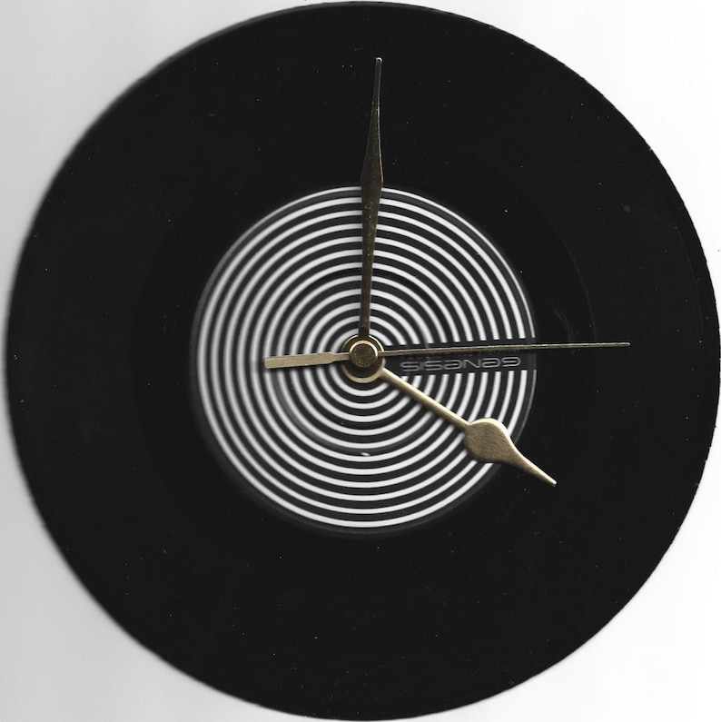 Phil Collins / Peter Gabriel / Genesis 7" Vinyl Record Wall Clock - Etsy